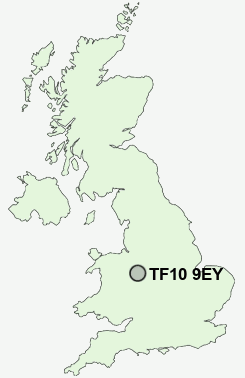 TF10 9EY, Newport, Telford And Wrekin, Shropshire